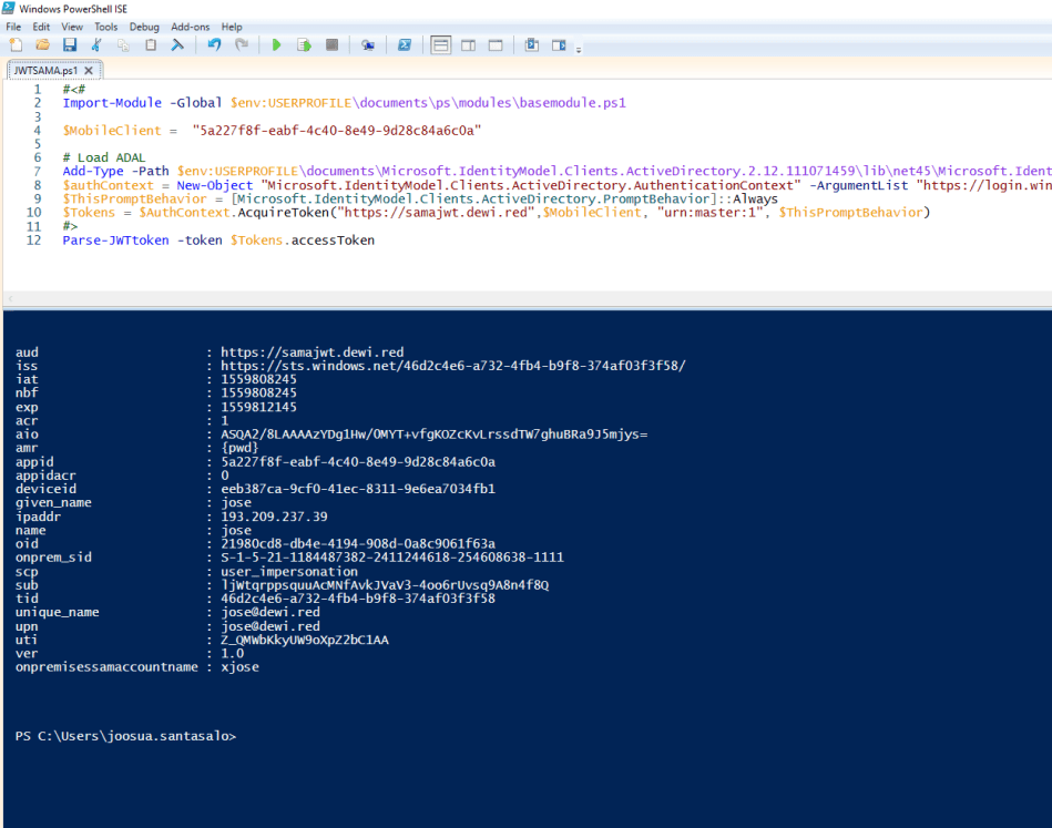 Add sAMAccountName to Azure AD Access Token (JWT) with Claims Mapping ...