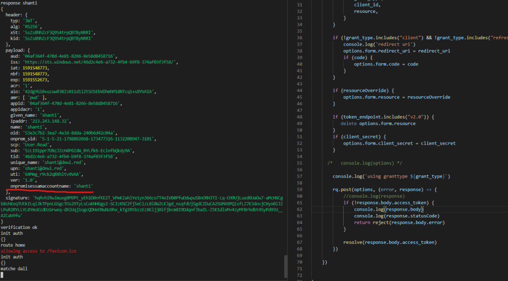 Add sAMAccountName to Azure AD Access Token (JWT) with Claims Mapping ...
