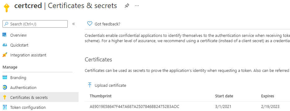 Azure DevOps – use certificate for Azure Service Connection SPN – SecureCloudBlog