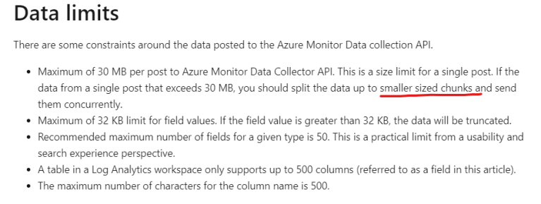 Node.js and Azure Log Analytics Collector API – Sending data in pre ...
